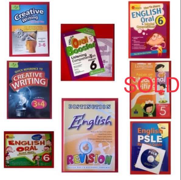 NEW English For Primary Schools PSLE Hobbies Toys Books new-english-for-primary-schools-psle-hobbies-toys-books