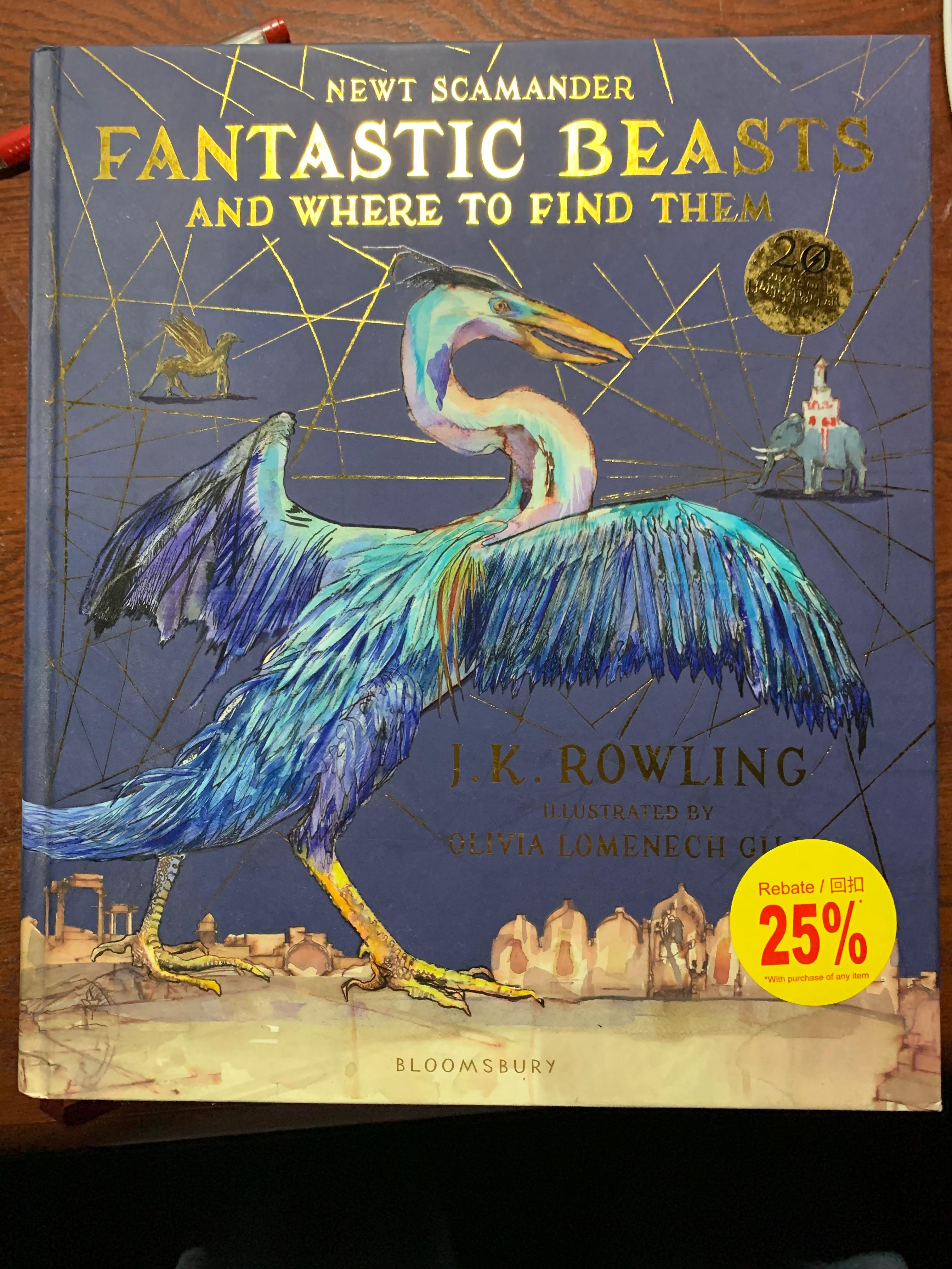 Newt Scamander Fantastic Beast and where to find them encyclopaedia ...