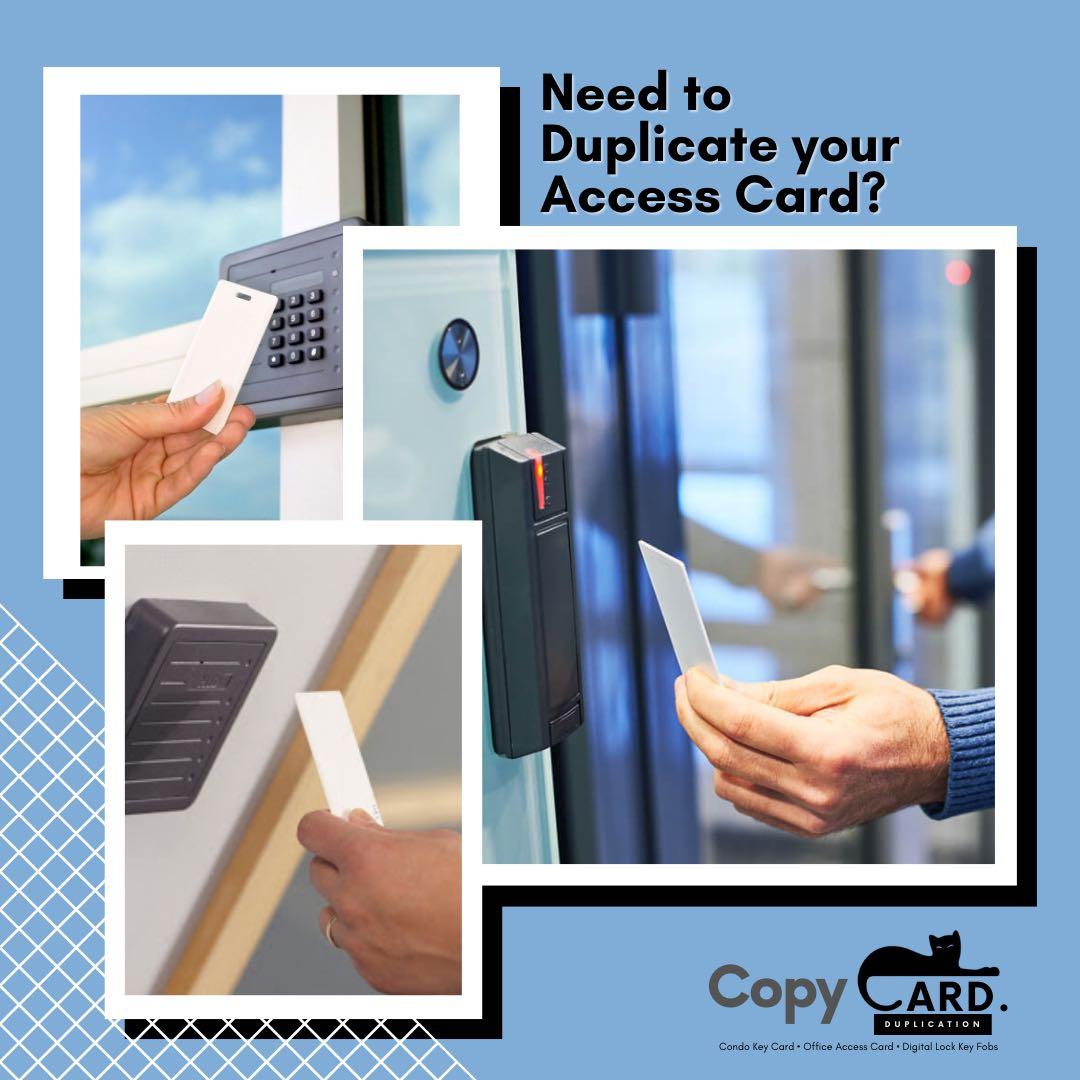 Access Card Duplication for office/condo/HDB, Home Services, Others on ...