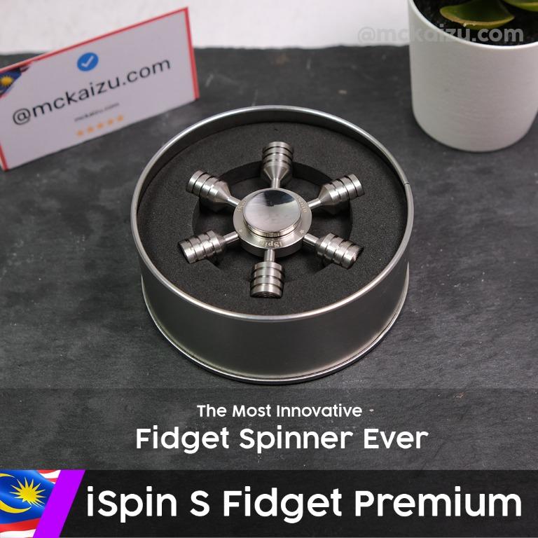 Original iSpin S: The Most Innovative Fidget Spinner Ever Upgrade ...