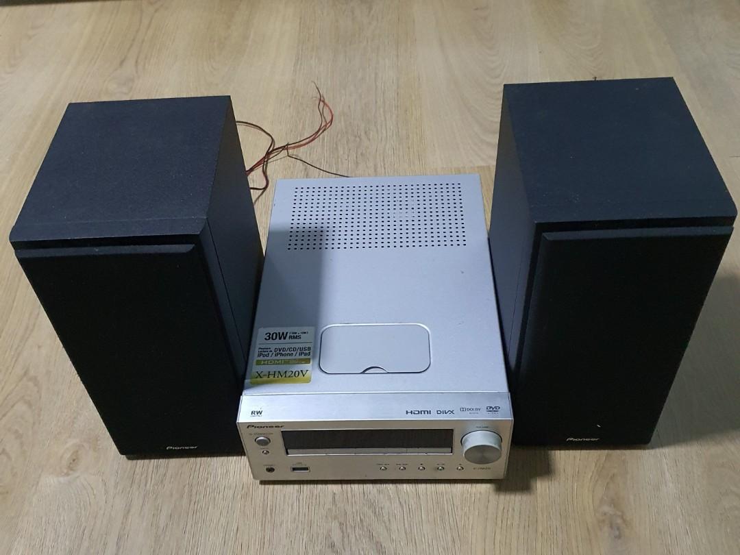 Pioneer mini HiFi audio system, Audio, Other Audio Equipment on Carousell