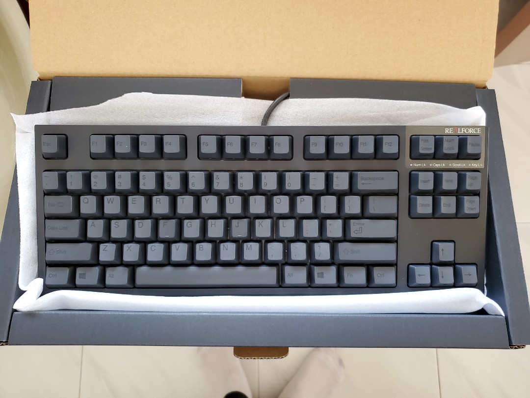 REALFORCE R2 PFU Limited Edition Keyboard (Mid, Black, 45G) Made in ...