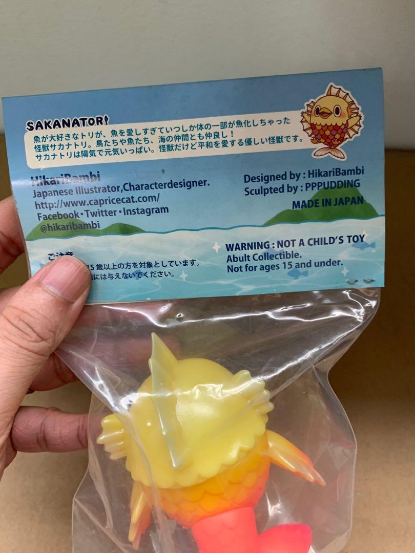 Sakanatori hikari Bambi fish Sofubi, Hobbies & Toys, Toys & Games on ...