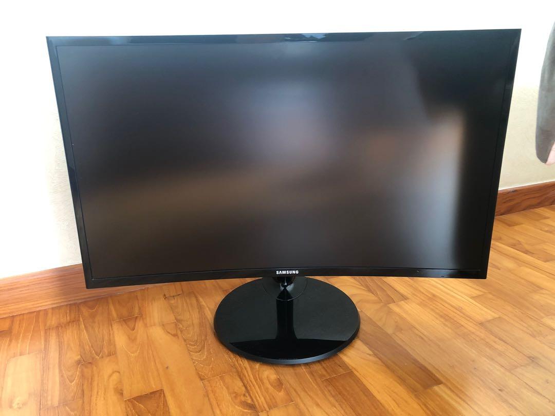 Samsung 27 inch curve monitor ( LC27F390FHEXXS), Computers & Tech ...