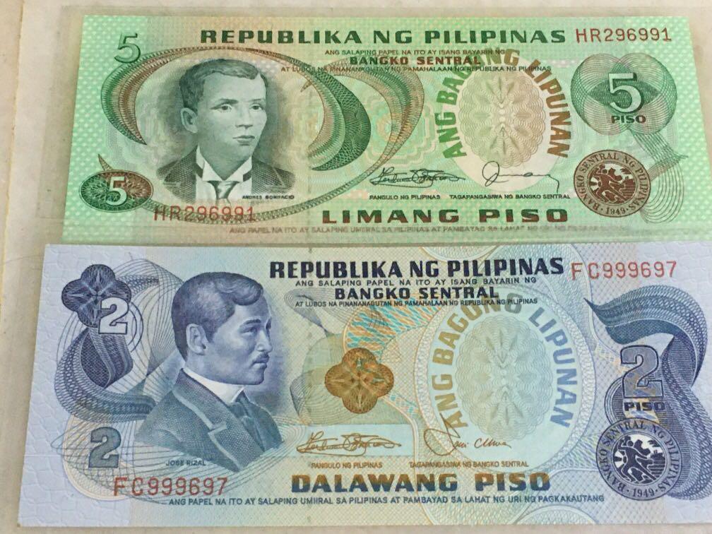 SET OF PHILIPPINE NOTE, Hobbies & Toys, Memorabilia & Collectibles ...