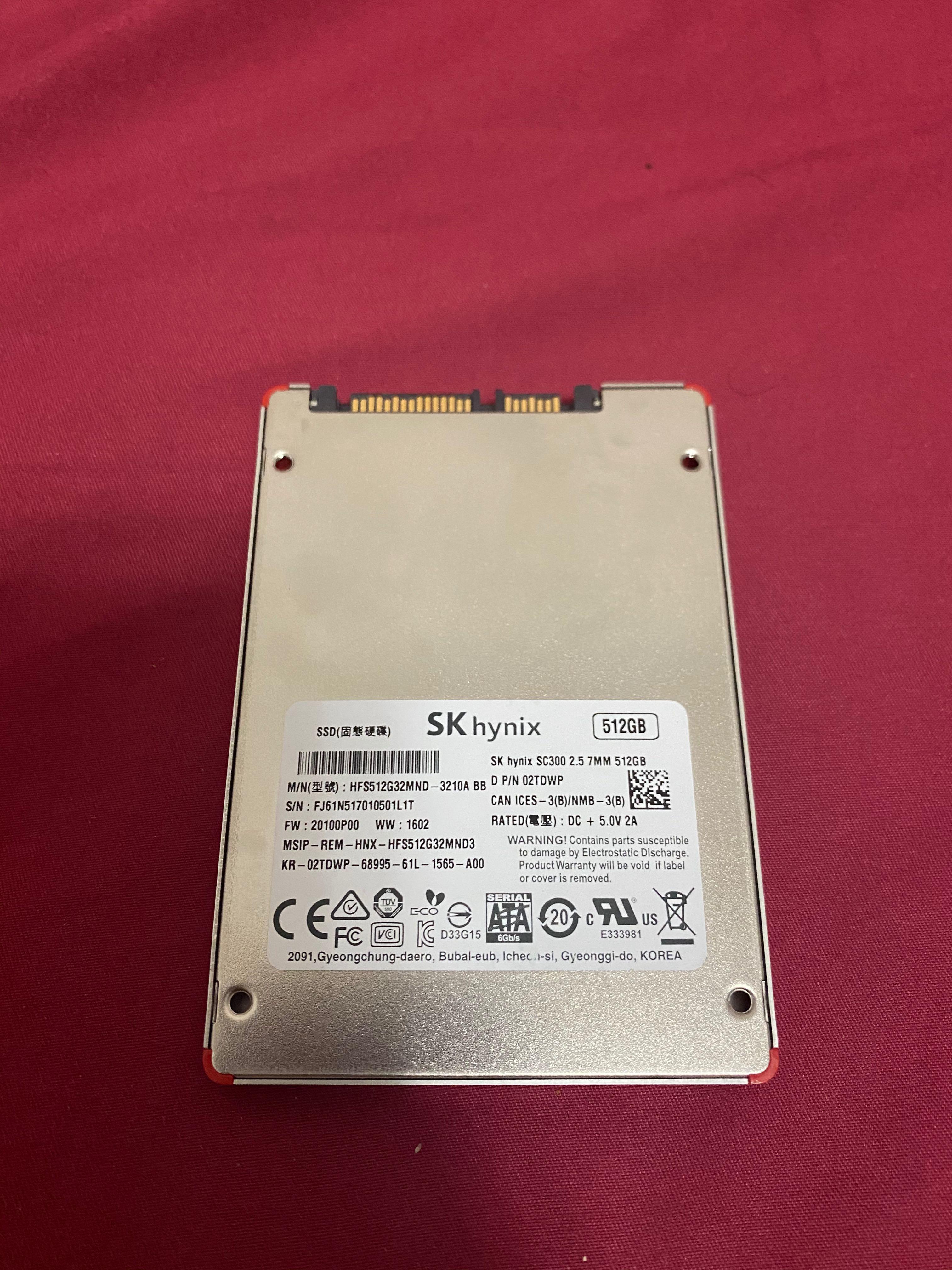 SK HYNIX SSD 512GB (Dell), Computers & Tech, Desktops on Carousell