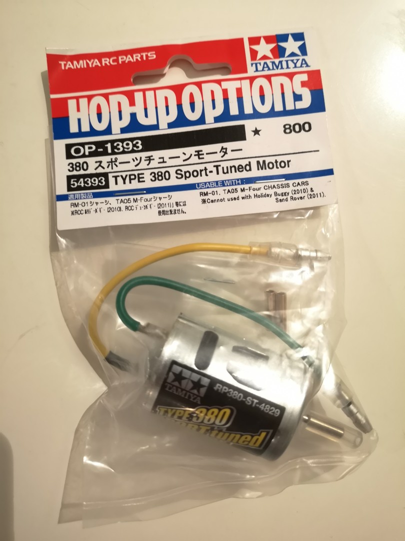 Tamiya 380 Sport Tuned Motor, Hobbies & Toys, Toys & Games on Carousell
