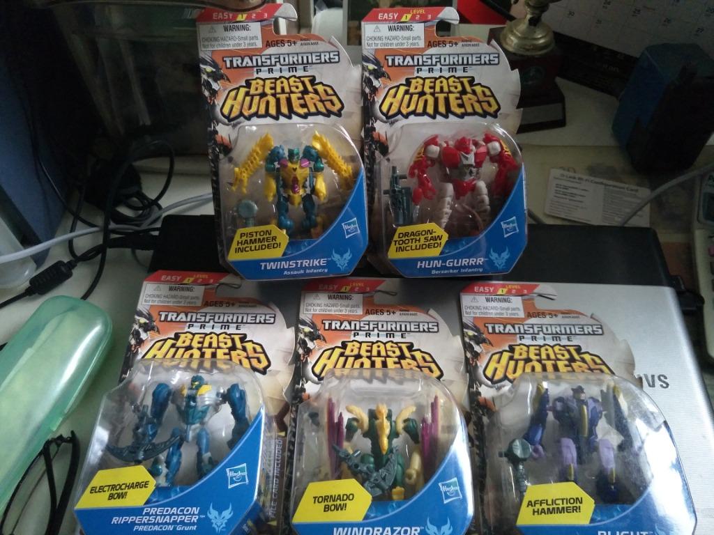 Transformers TF Prime Cyberverse/ TF Son of Cybertron/ TF Beast Hunter ...