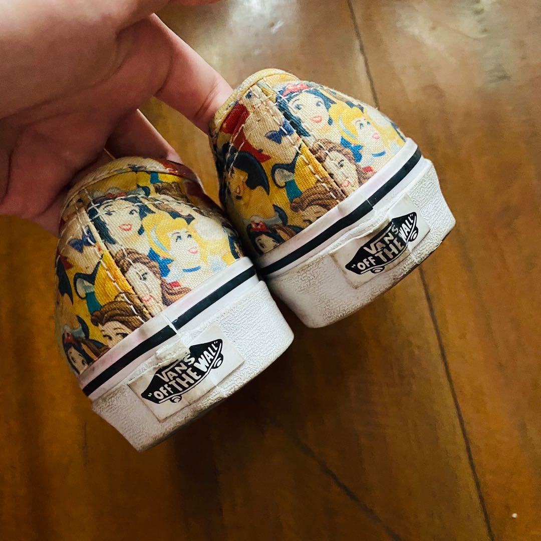 Vans Limited Edition Disney Princess, Women's Fashion, Footwear ...