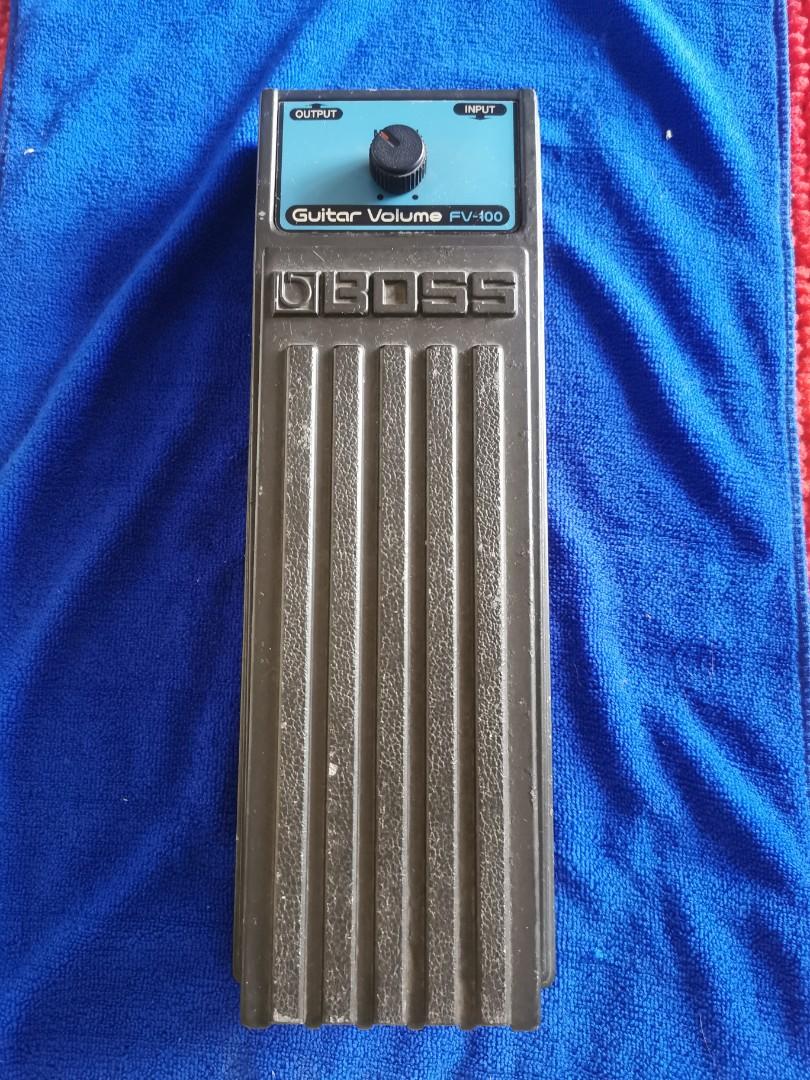 Vintage Boss FV100 Guitar Volume pedal, Music & Media, Music ...