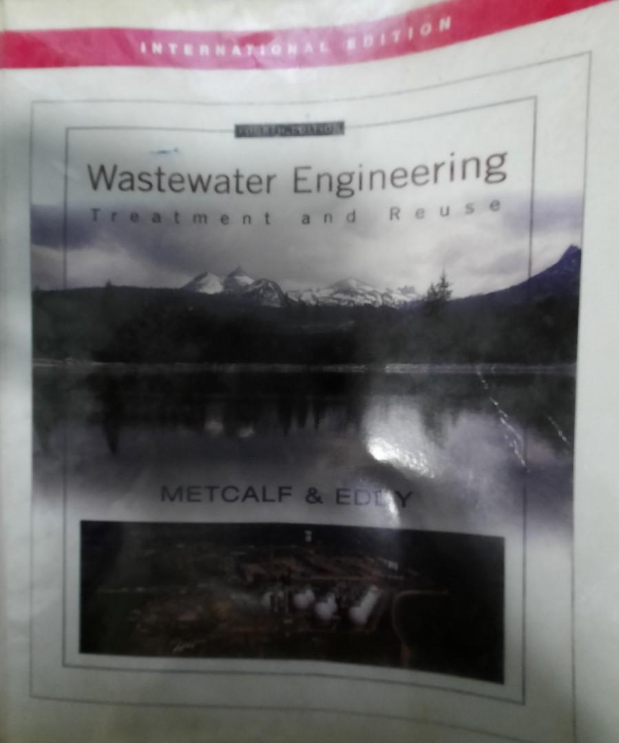 Wastewater Engineering - Treatment and Reuse, Books & Stationery ...