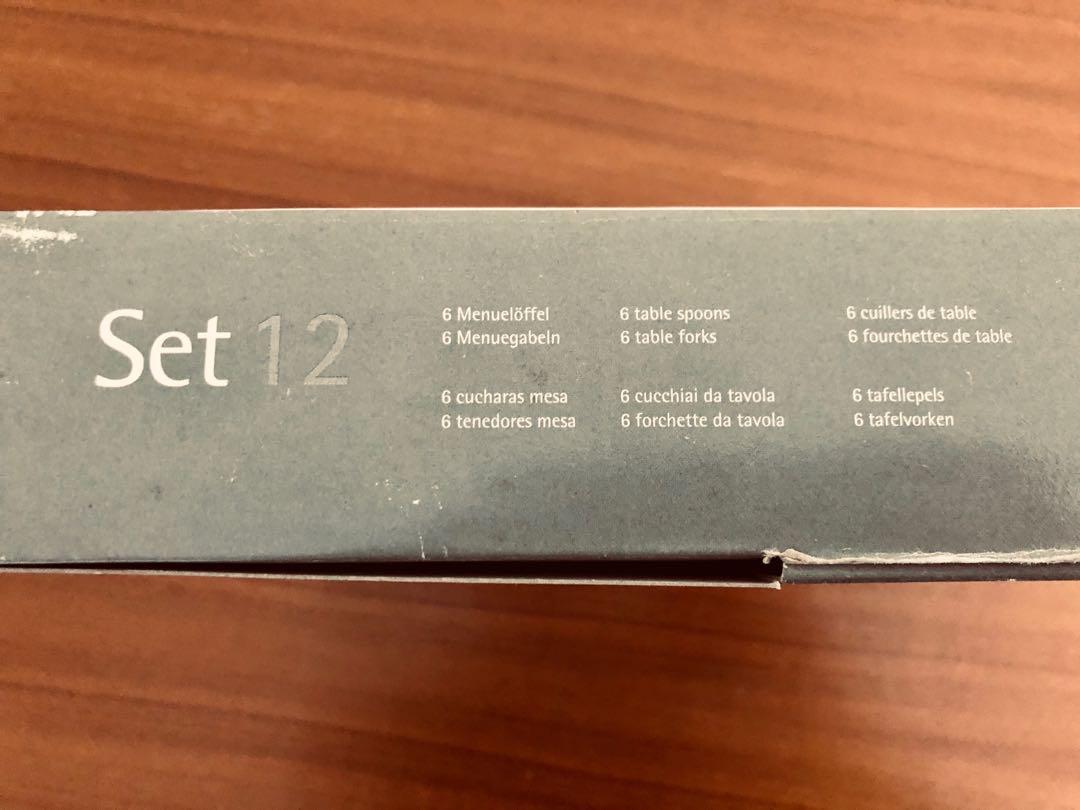 WMF 12-piece fork and spoon set, Furniture & Home Living, Kitchenware ...