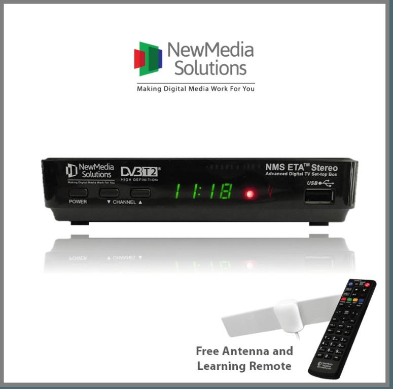 WTS: NewMedia Solutions New Media Solutions HD Digital TV Box DTV DV3T2 ...