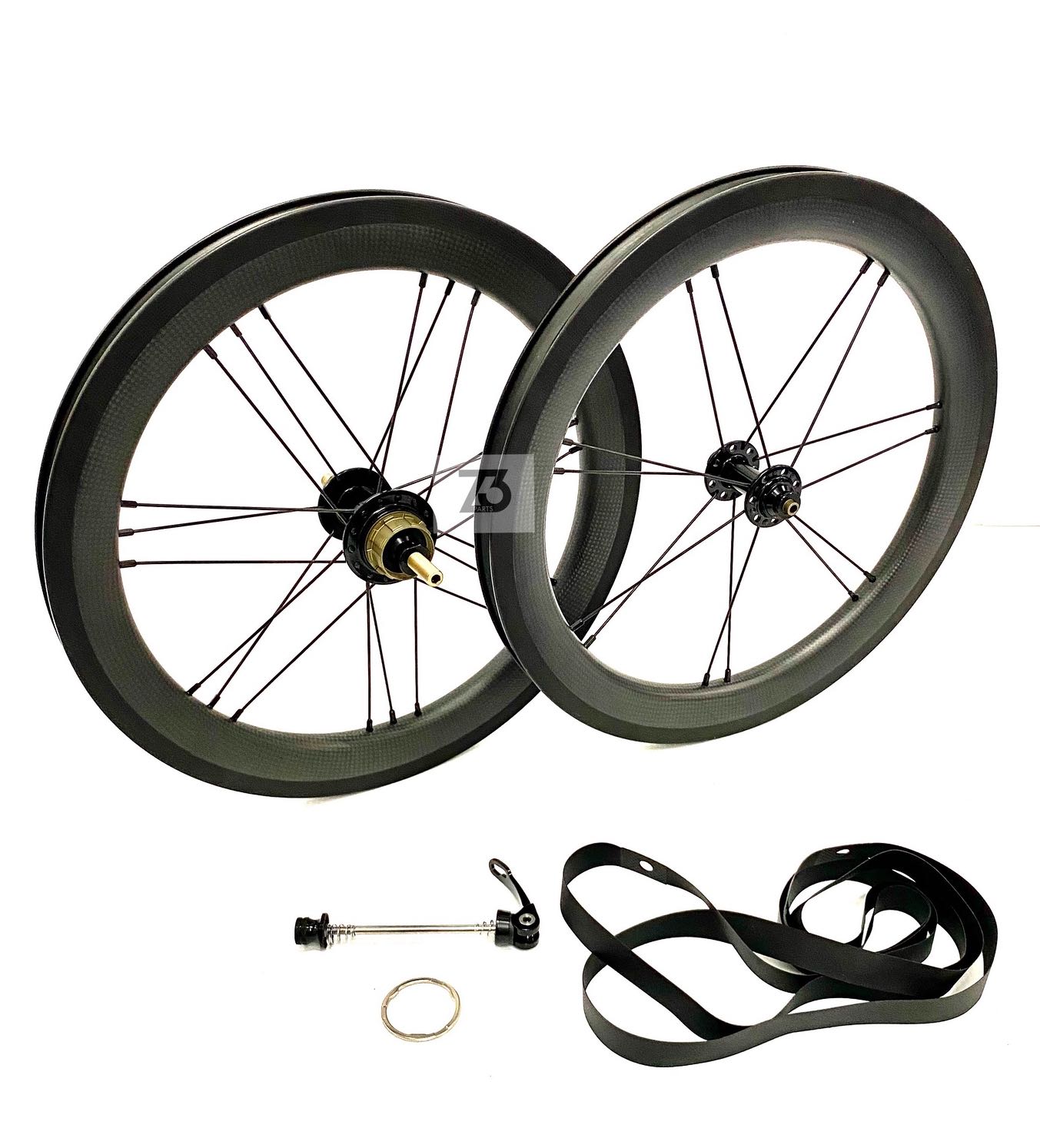 349 carbon wheelset (2/3 speed) for Brompton, Sports Equipment ...