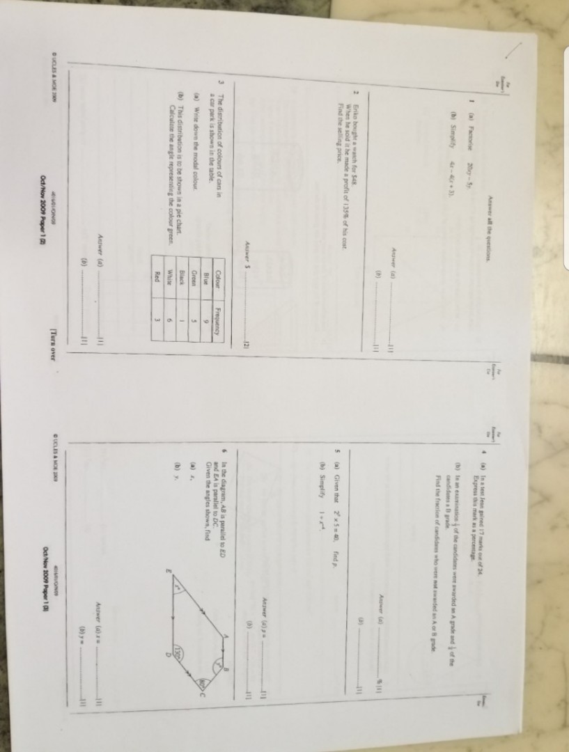 FREE Secondary 3 And 4 O Level Maths Mathematics Emath Topical Revision free-secondary-3-and-4-o-level-maths-mathematics-emath-topical-revision