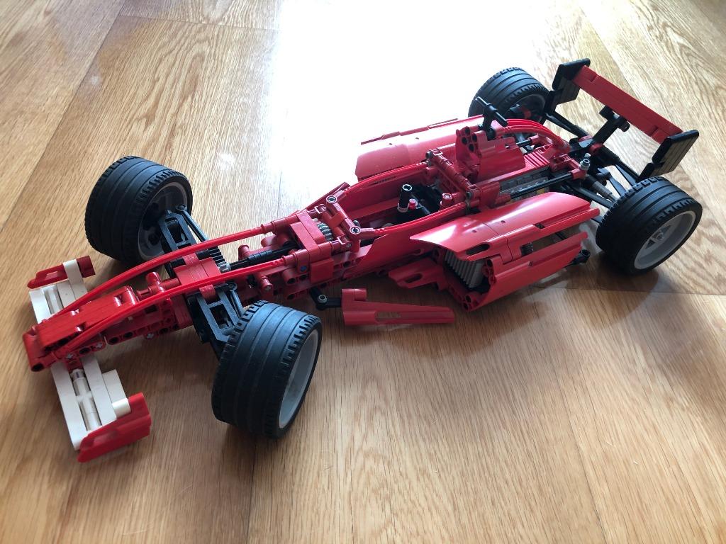 絕版 Lego Technic 8386 Ferrari F1 Racer 1:10, 興趣及遊戲, 玩具 & 遊戲類 - Carousell