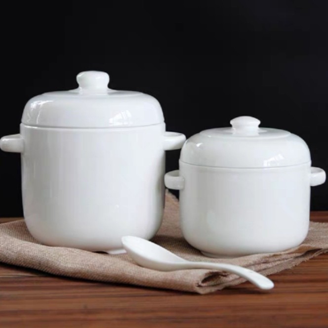 Ceramic steam pot 800ML, Furniture & Home Living, Kitchenware ...