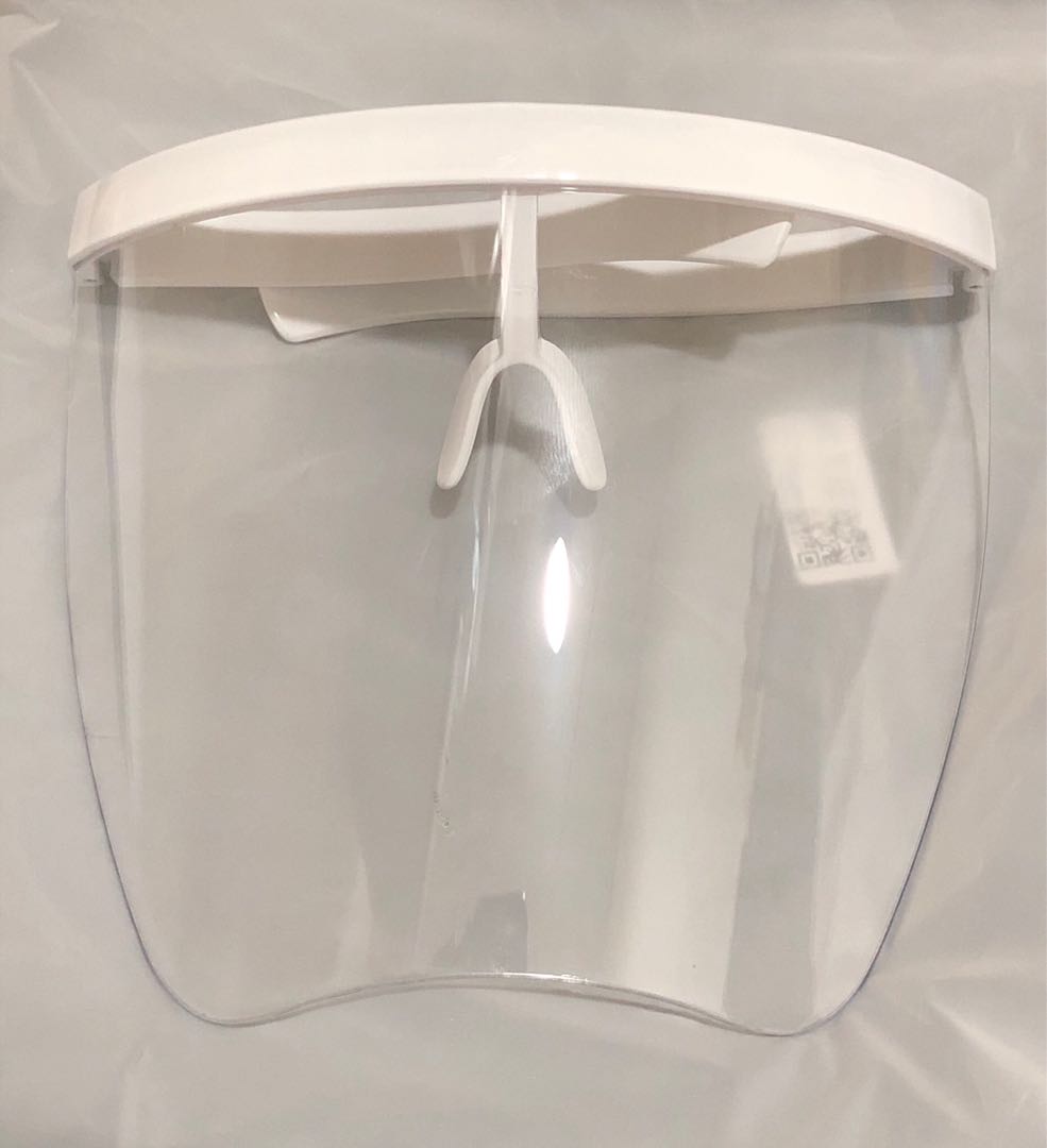 Full Face Acrylic Face Shield, Women's Fashion, Watches & Accessories ...