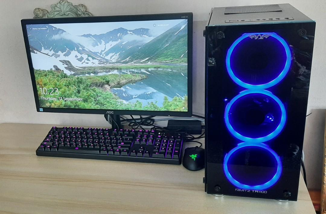 Full Set Gaming Desktop, Computers & Tech, Desktops on Carousell