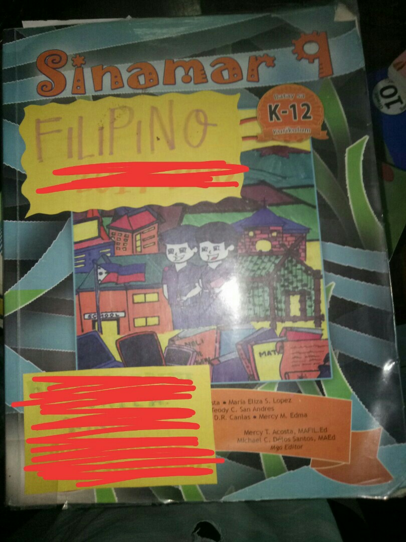 GRADE 9 SINAMAR FILIPINO BOOK, Hobbies & Toys, Books & Magazines ...