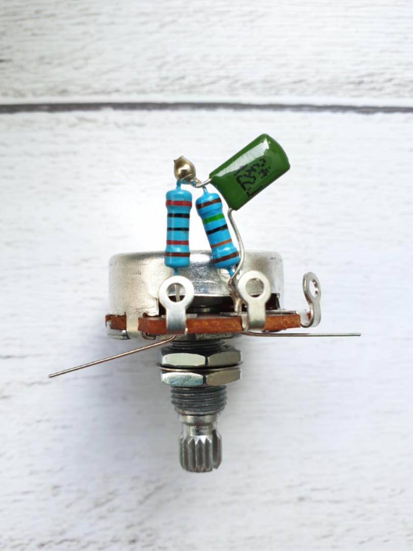 Guitar Treble Bleed Mod Capacitor Resistor Fender Telecaster, Hobbies ...