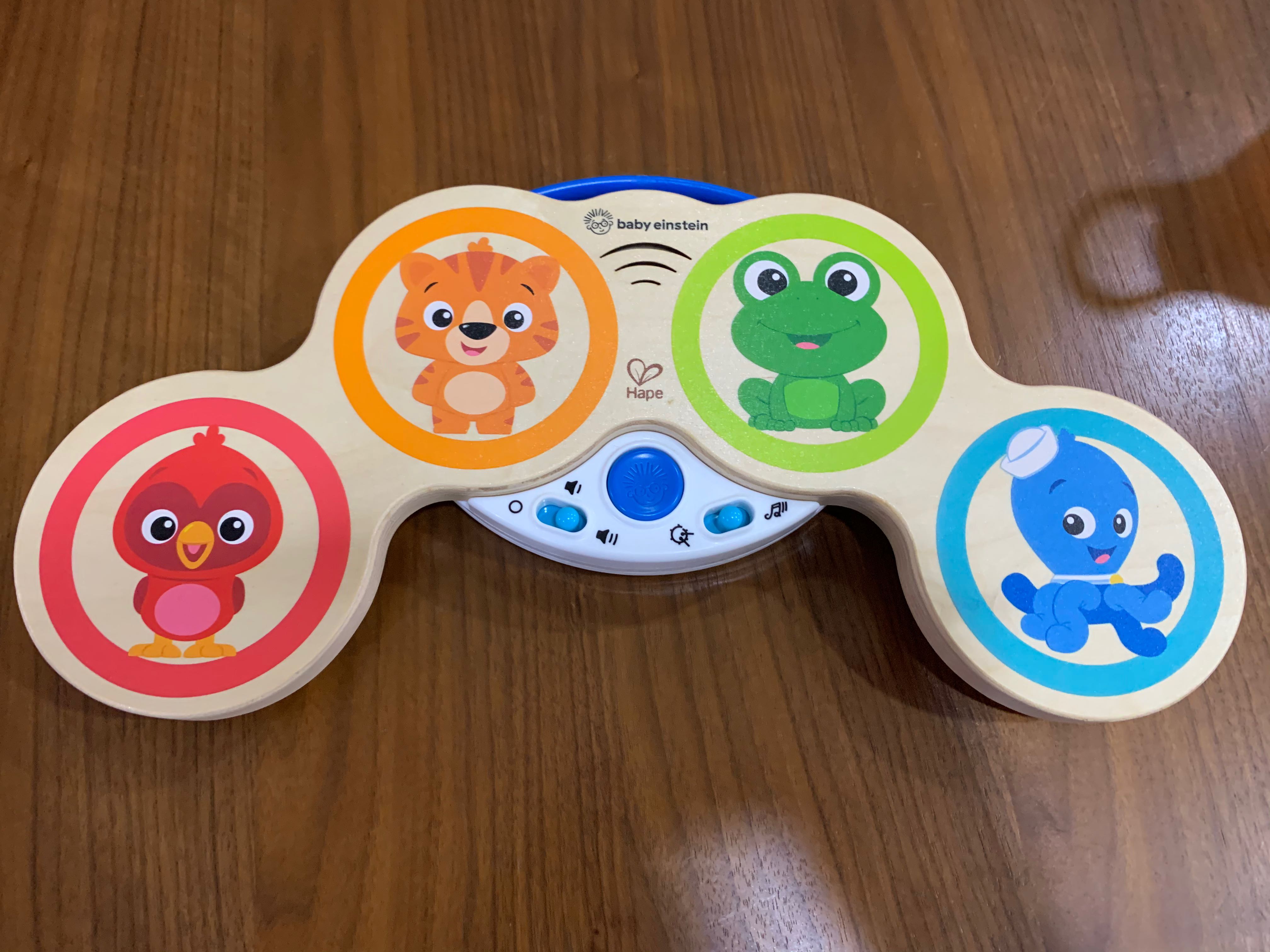 Hape Baby Einstein Magic Touch Drums Wooden Drum Musical Toy, Hobbies ...