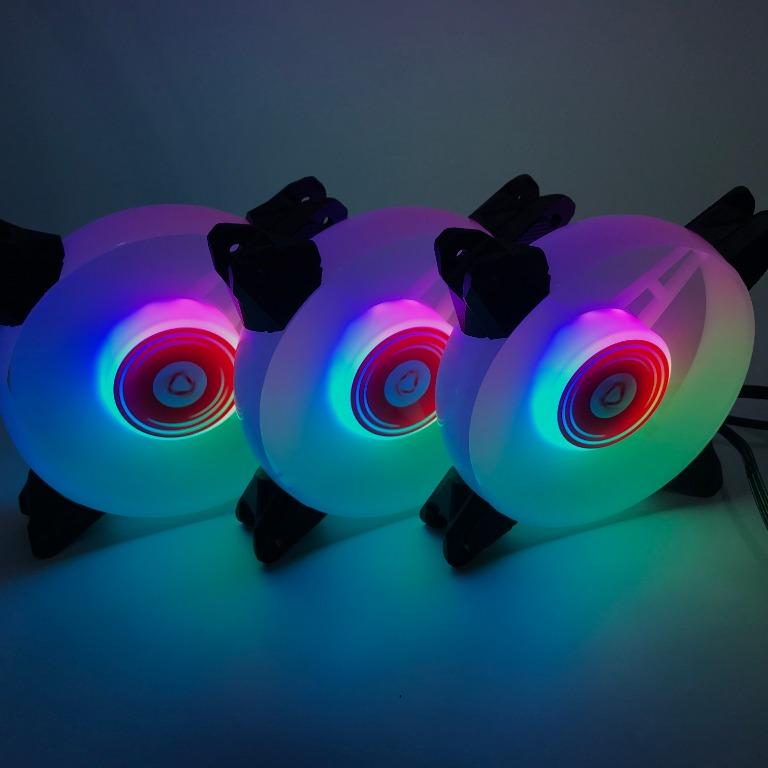 ICE TOWER (3-IN-ONE V2.0) ARGB FAN | 3PCS 12CM Cooling Fan, with Remote ...