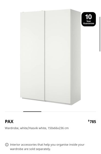 Ikea PAX wardrobe, Babies & Kids, Baby Nursery & Kids Furniture, Kids ...