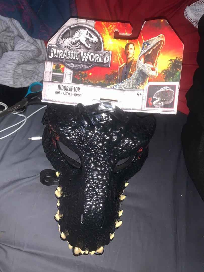 Jurassic World Indoraptor Mask, 兒童＆孕婦用品, 其他 - Carousell