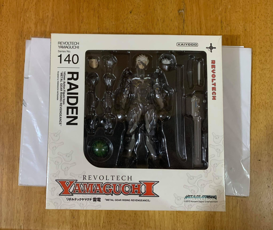Kaiyodo - Revoltech Yamaguchi - Raiden 140, Hobbies & Toys, Toys ...