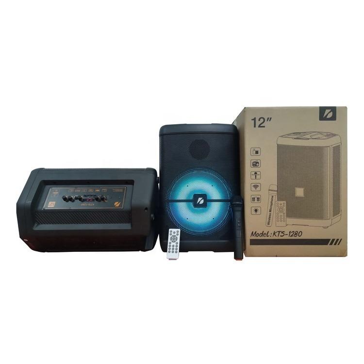 KTS-1280 BT Portable Modern Wireless Bluetooth 12inch Speaker Karaoke ...