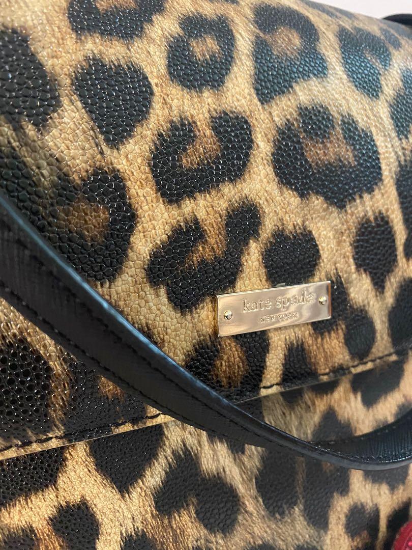 Leopard Kate Spade, Women's Fashion, Bags & Wallets, Beach Bags on ...