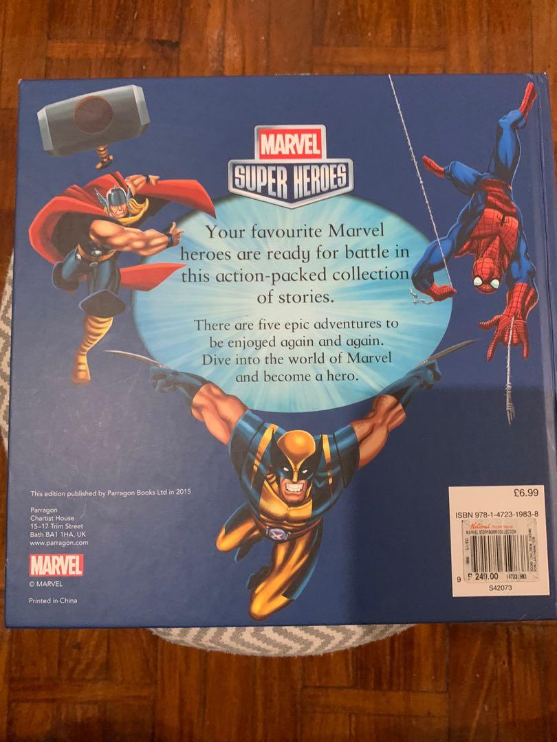 Marvel Super Heroes Storybook Collection, Hobbies & Toys, Books ...