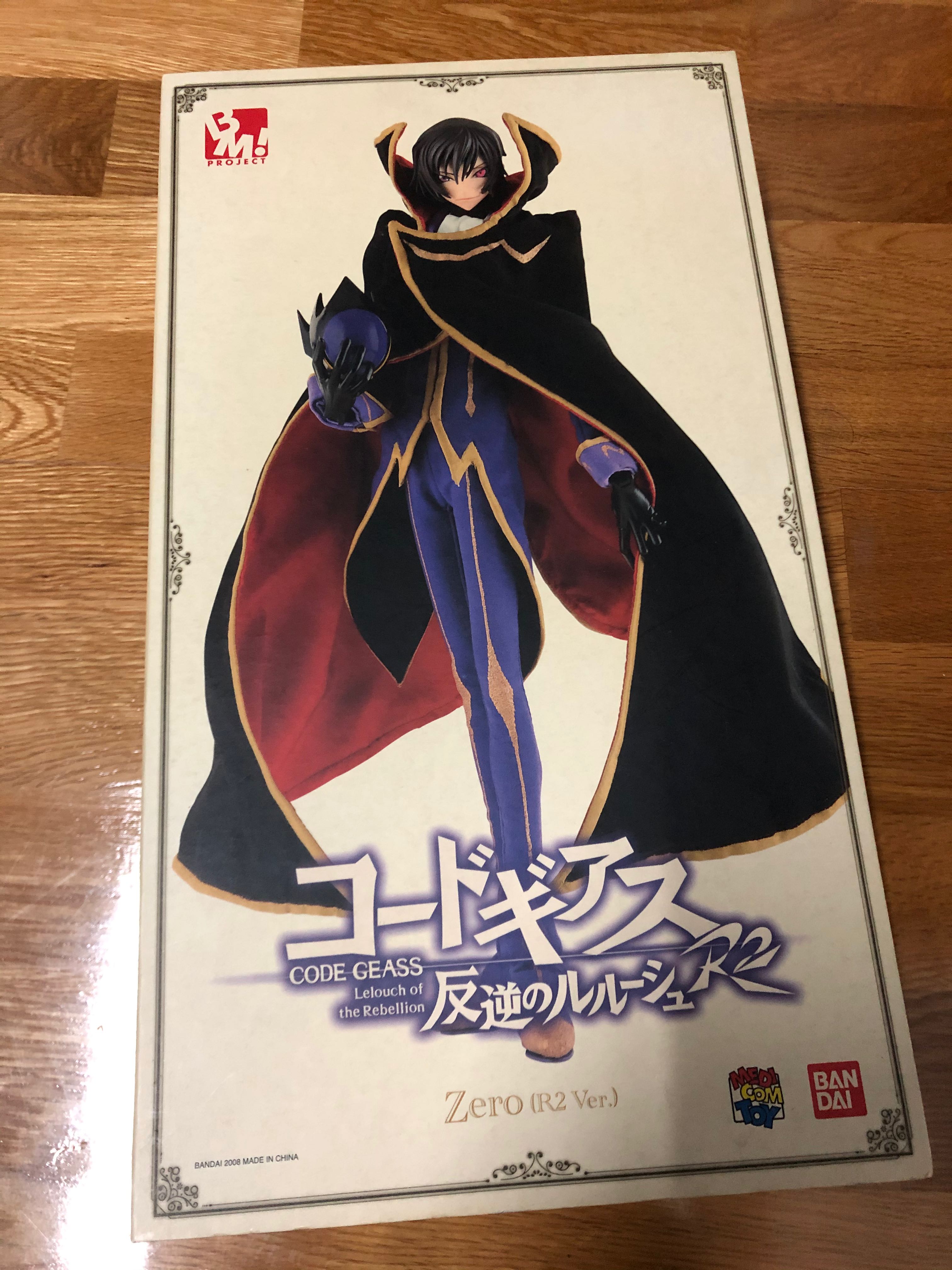 日版 MEDICOM RAH PROJECT BM Code Geass ZERO 魯路修 魯魯修 Lelouch ルルーシュ 魔神 復活 R2 12吋 1/6 1:6 clamp 奪回的 ...