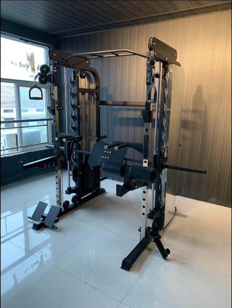 Multifunction Smith, Cage, Crossover Machine, Sports Equipment ...