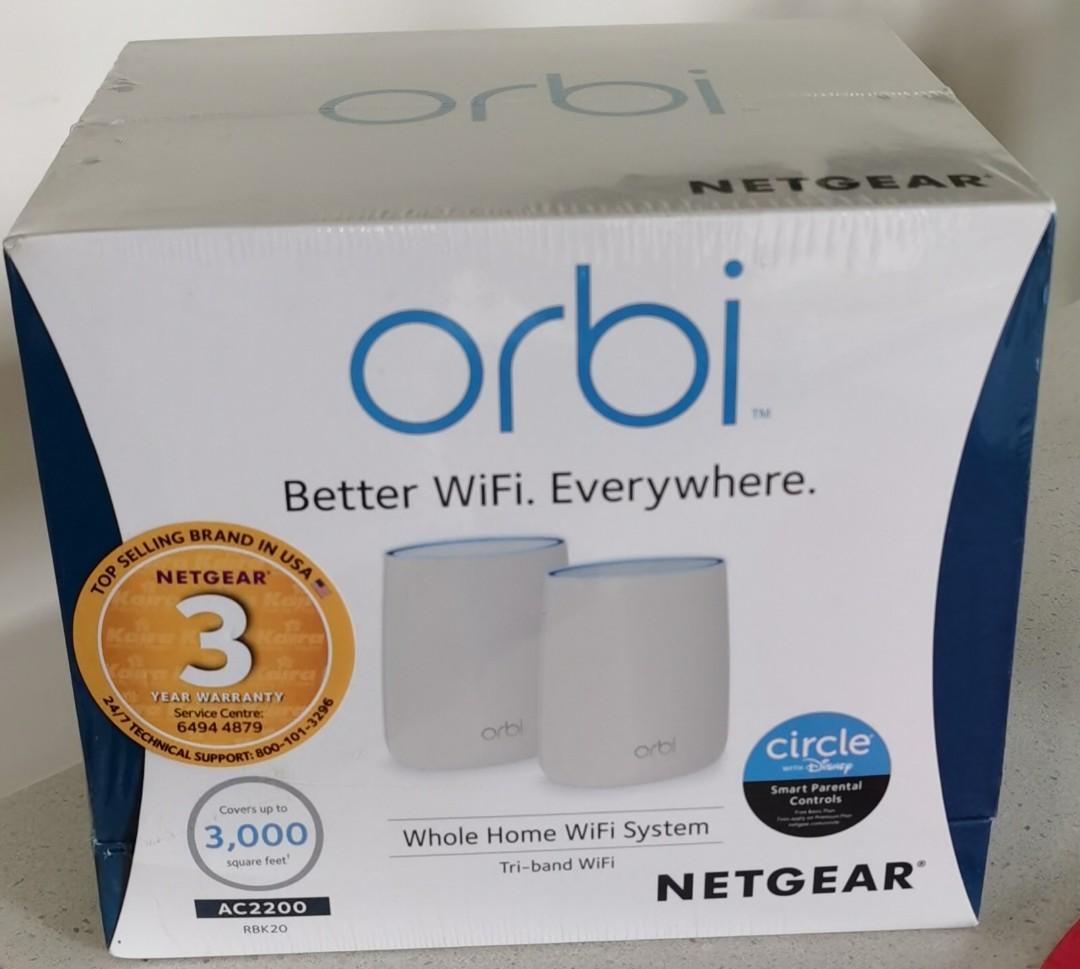 Netgear Orbi RBK 20, Computers & Tech, Parts & Accessories, Networking ...
