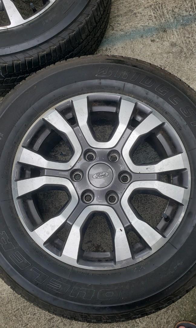 Original Ford Ranger Mags with Bridgestone Tires. Super slightly Used ...