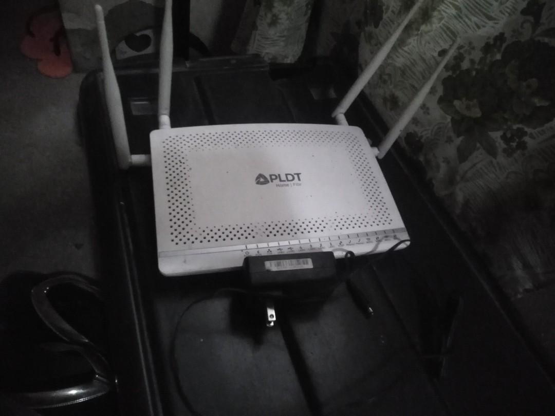 Pldt home fiber router, Computers & Tech, Parts & Accessories ...