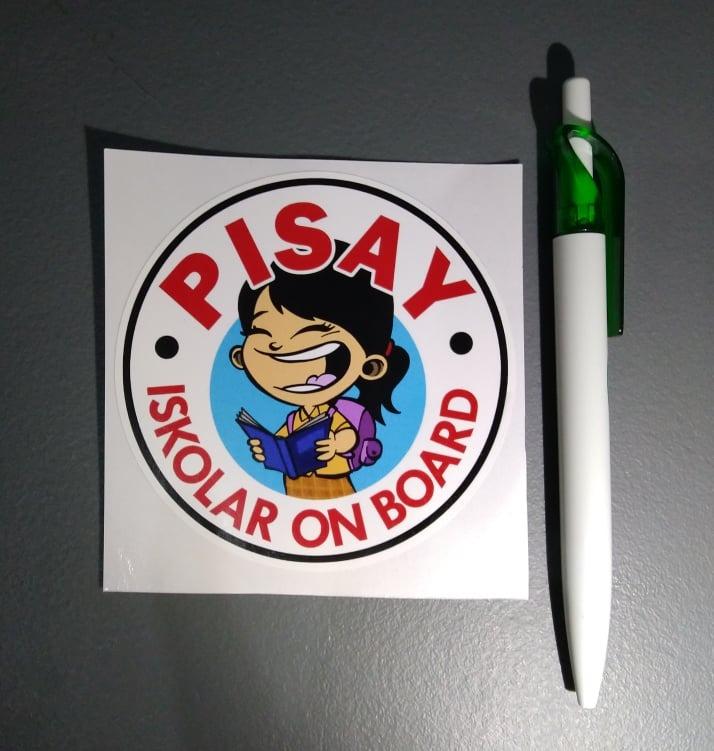 PSHS Pisay Iskolar Car Sticker, Car Parts & Accessories, Emblem ...