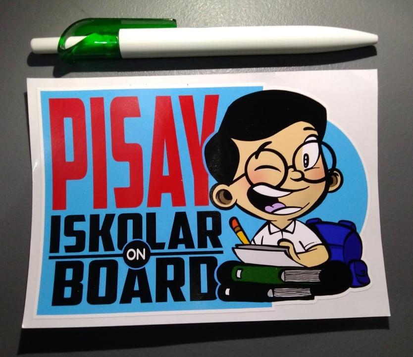 PSHS Pisay Iskolar Car Sticker, Car Parts & Accessories, Emblem ...