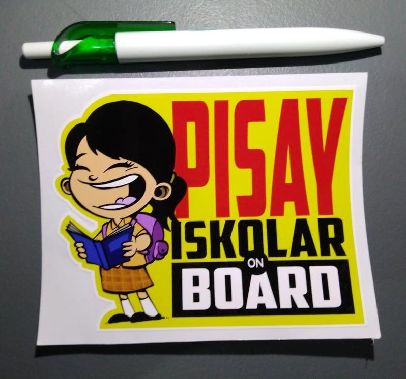 PSHS Pisay Iskolar Car Sticker, Car Parts & Accessories, Emblem ...