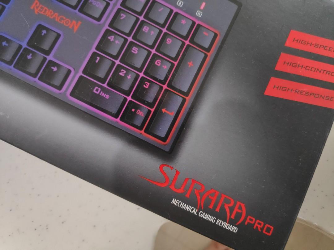 Redragon Surara Pro - Mechanical Keyboard, Computers & Tech, Parts ...