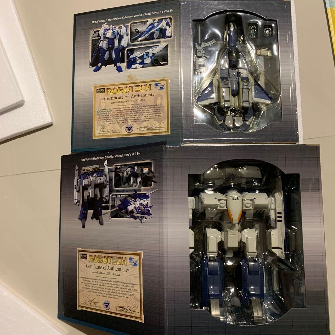 Robotech Masterpiece Alpha + Beta fighter bundle ( Mospeada Legioss ...