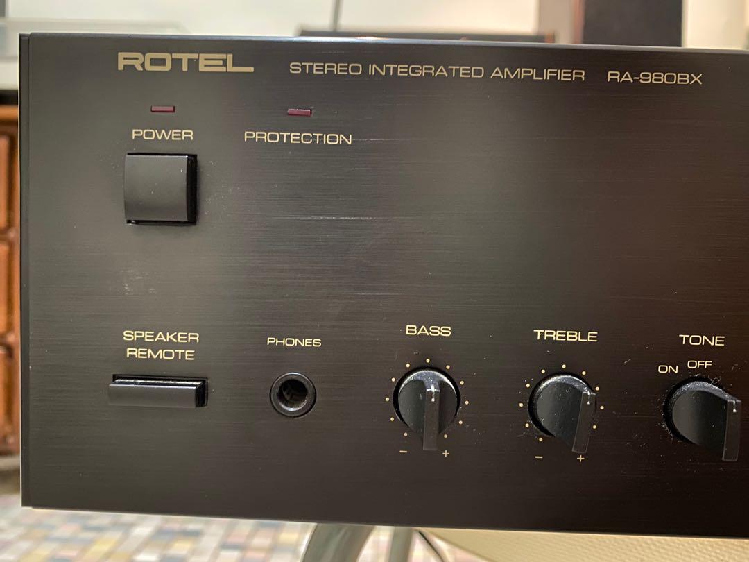 Rotel RA-980BX Amplifier, Audio, Other Audio Equipment on Carousell