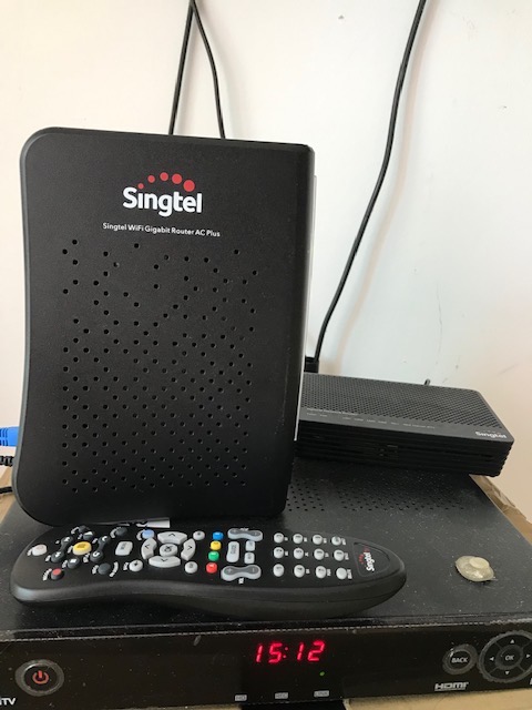 Singtel Broadband n Desi TV transfer - original $83, Everything Else on ...