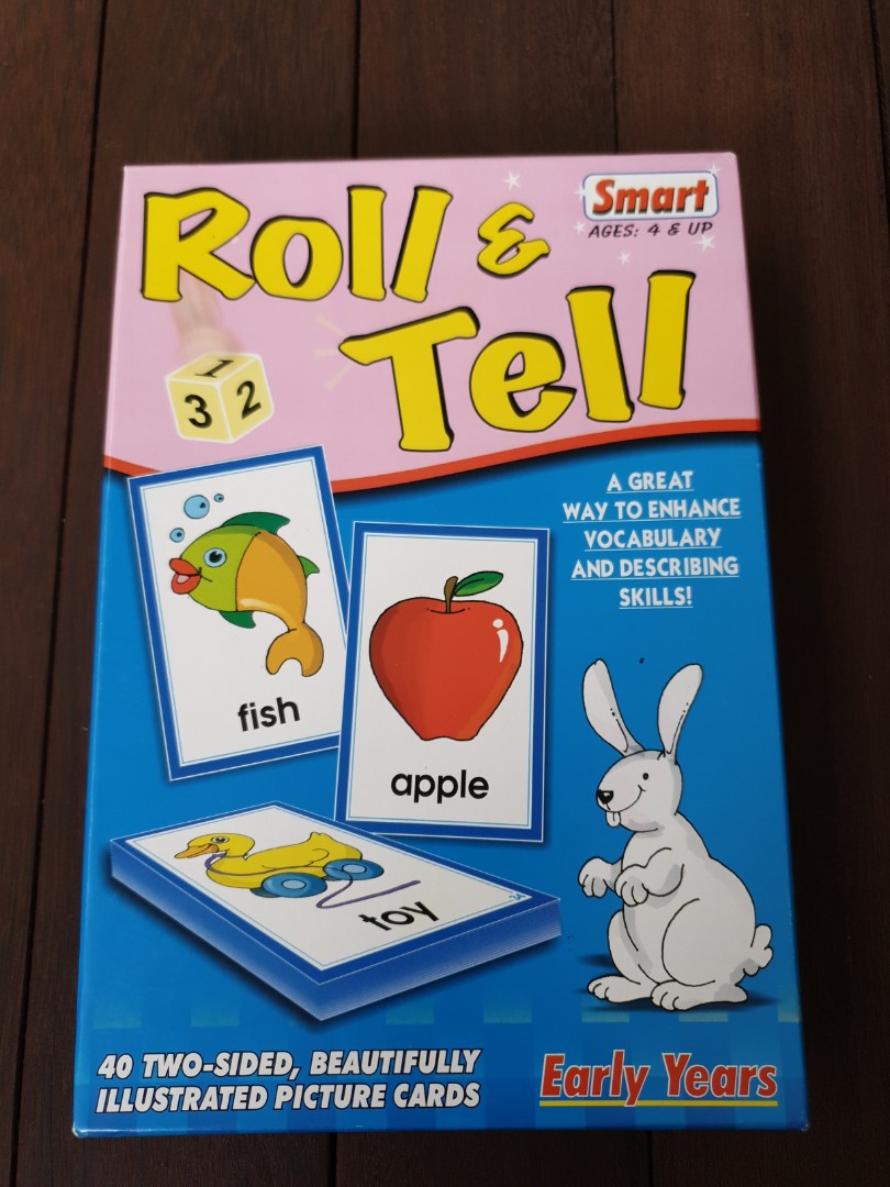 Smart Roll & Tell Flash Cards/Learning resources, Hobbies & Toys, Toys ...