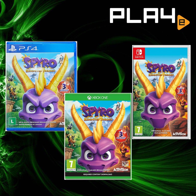 Spyro Reignited Trilogy Brand New (PS4/XBOX ONE/NINTENDO SWITCH ...