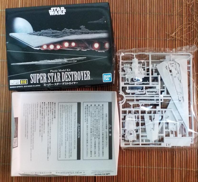 Star Wars Vehicle 016 Super Star Destroyer Model Kit, Hobbies & Toys ...