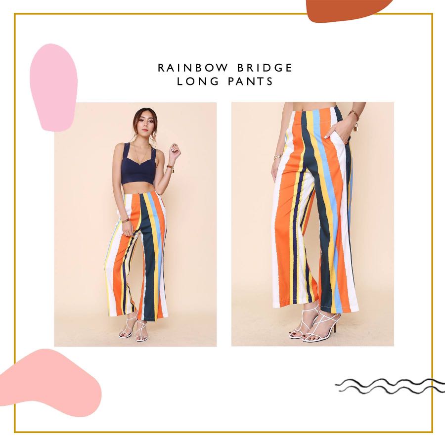 TJM TheJuiceMarket Rainbow Bridge Pants Sophia Chong sophiachong, Women ...