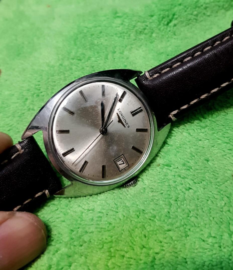 Vintage Longines hand winding men watch 1968, Men's Fashion, Watches ...